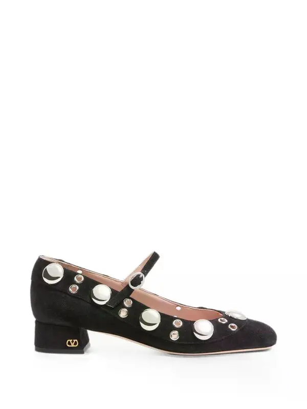 Valentino Garavani Nellcôte Mary-jane Pumps - Black