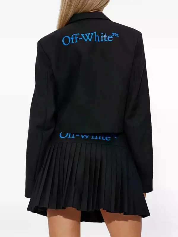 Off-White Cropped Blazer