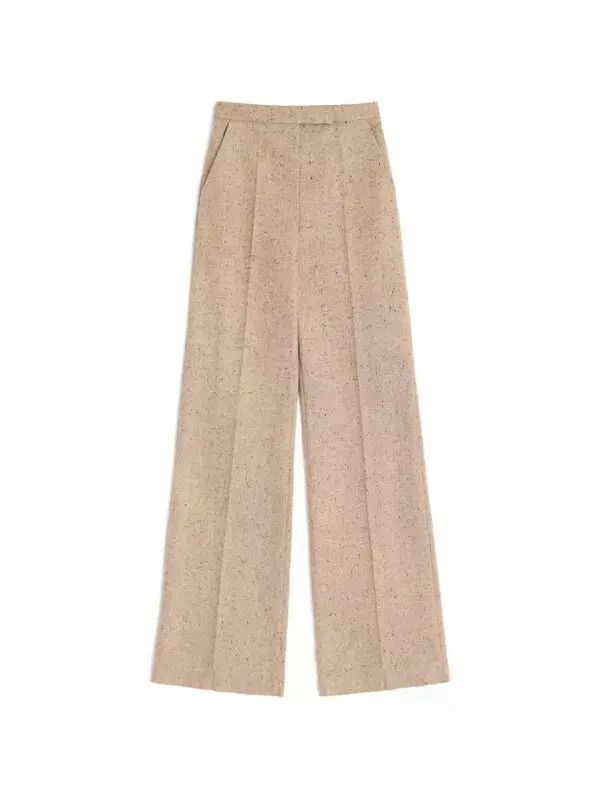 Valentino Garavani Natté Buttoned Weave Trousers