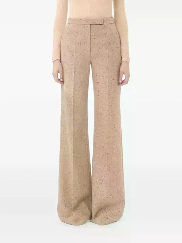 Valentino Garavani Natté Buttoned Weave Trousers