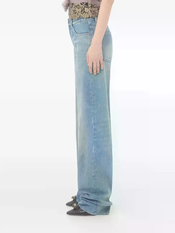 Valentino Garavani Loose Fit Denim Trousers