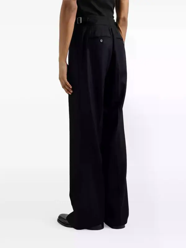 Dolce & Gabbana Belted Pleated Trousers