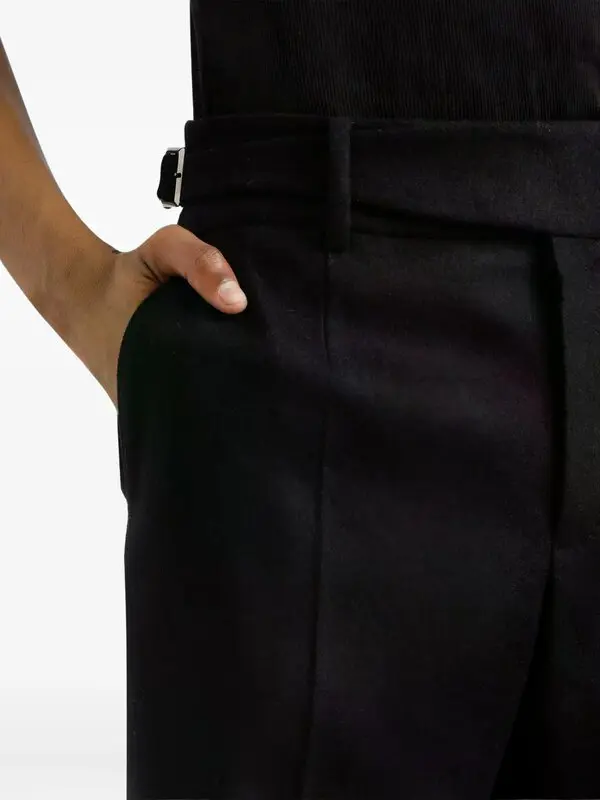 Dolce & Gabbana Belted Pleated Trousers