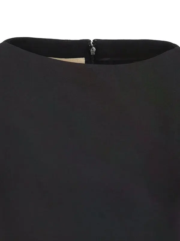 Valentino Garavani Crepe Couture Short Dress - Black