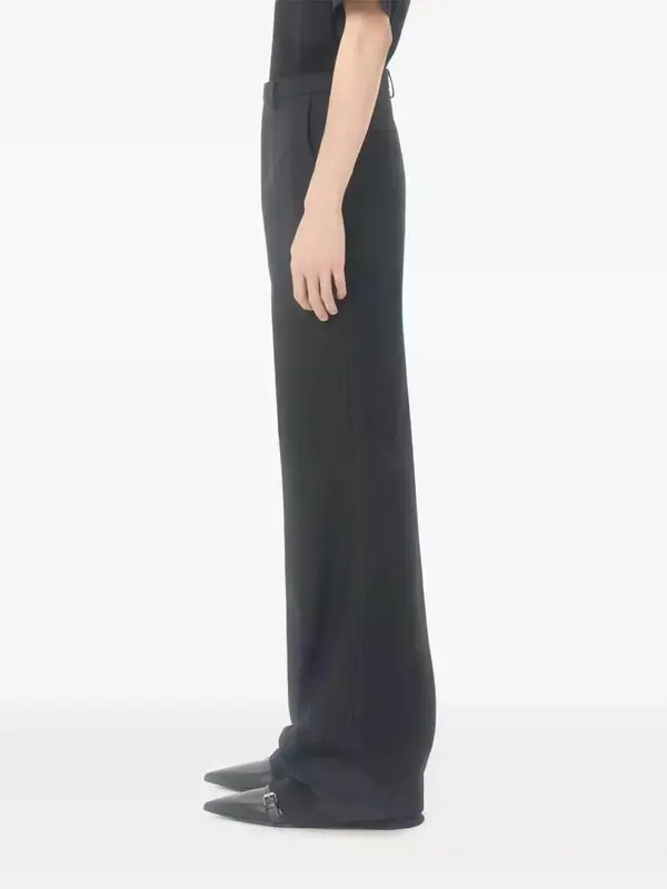 Valentino Garavani Pleated Flared Trousers