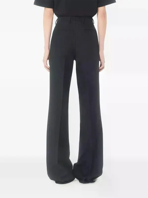 Valentino Garavani Pleated Flared Trousers