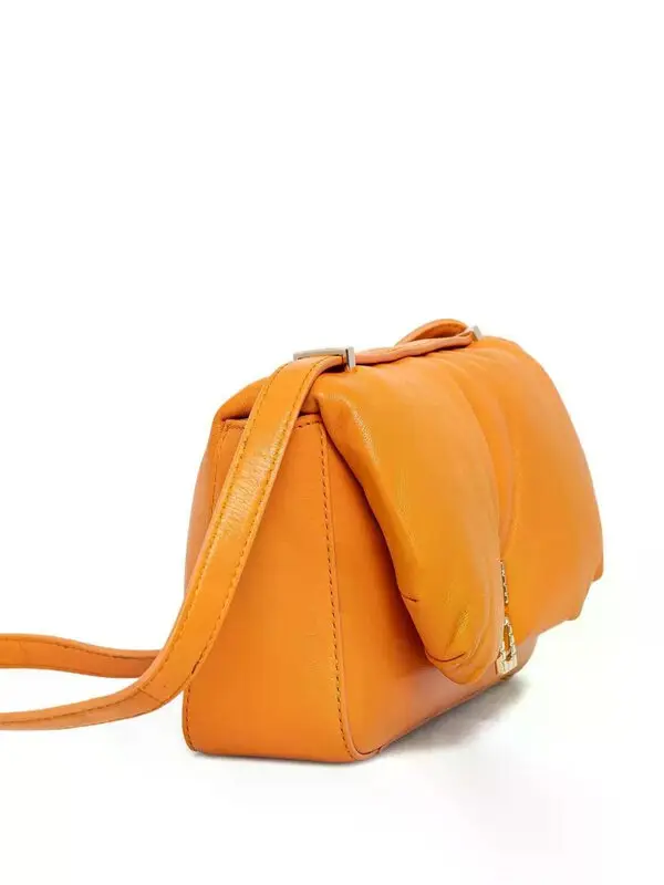 Guess Quilted G-logo Satchel - Orange