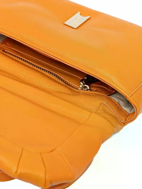 Guess Quilted G-logo Satchel - Orange