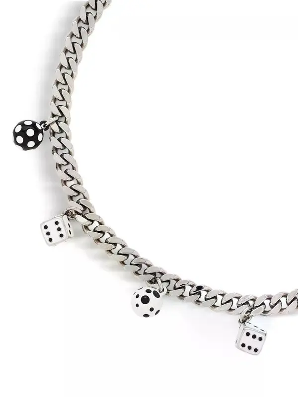 Marc Jacobs X Derrick Adams The Dice Charm Necklace