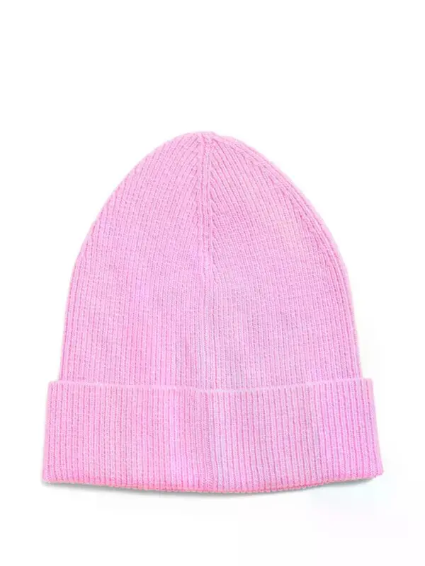 Marc Jacobs Logo-patch Beanie - Pink