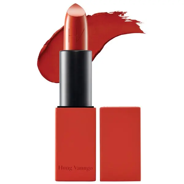 HUNG VANNGO BEAUTY Beauty Creamy Matte Longwear Lipstick With Hyaluronic Acid - 403 Red