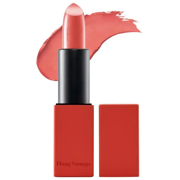 HUNG VANNGO BEAUTY Creamy Matte Longwear Lipstick With Hyaluronic Acid - Wild Rose