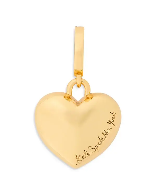 Kate Spade New York One In A Million Metal Heart Charm - Gold