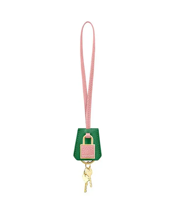MAISON DE SABRE The Sabremoji Padlock Charm - Emerald Lily