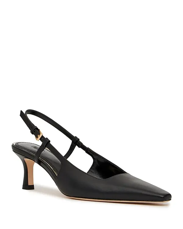 Paige Winnie Leather Slingback Pumps