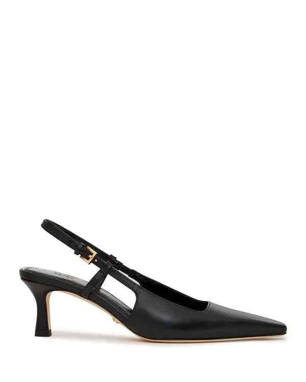 Paige Winnie Leather Slingback Pumps
