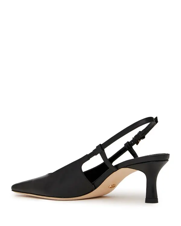 Paige Winnie Leather Slingback Pumps