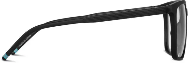 Zenni Square Full Rim Frame Glasses - Black
