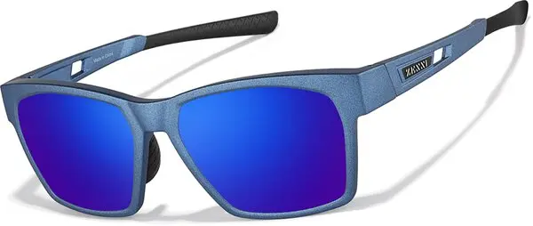 Zenni Square Full Rim Frame - Blue