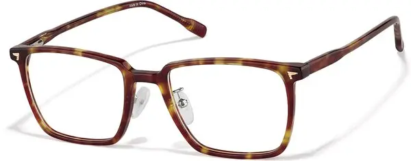 Zenni Square Full Rim Frame - Brown