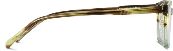 Zenni Square Full Rim Eyeglasses - Brown