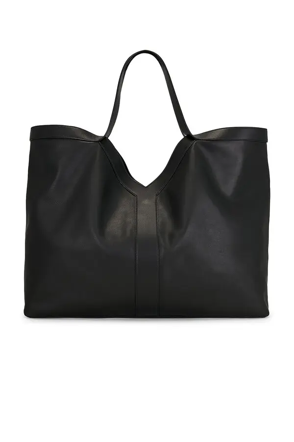 Saint Laurent Maxi Y Tote - Black