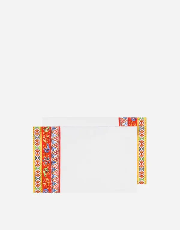 Dolce & Gabbana Set Of 2 Cotton Sateen Pillowcases