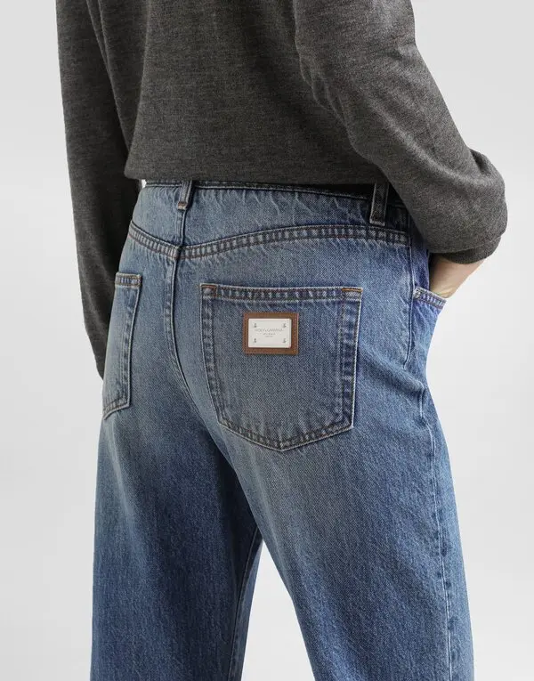 Dolce & Gabbana 5-pocket Denim Trousers - Multicolor