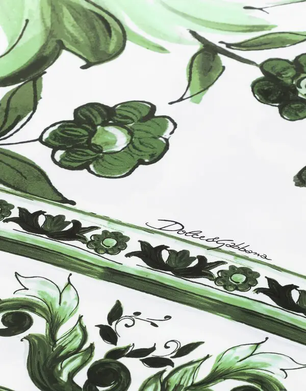 Dolce & Gabbana Cotton Sateen Fitted Sheet