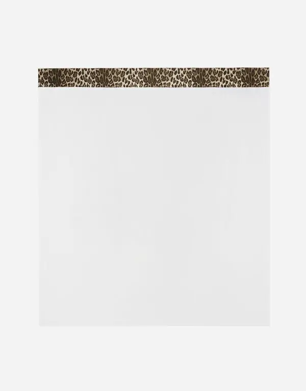 Dolce & Gabbana Cotton Sateen Flat Sheet