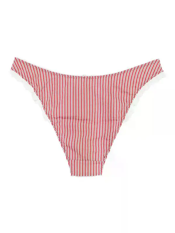 Agent Provocateur Striped Bikini Bottom