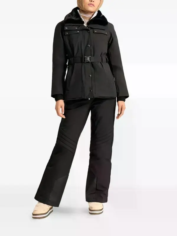 Fusalp Belted Ski Jacket - Black