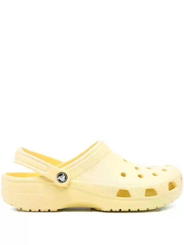 CROCS Perforated Heel-strap Slippers