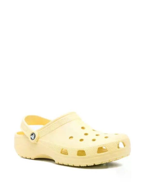 CROCS Perforated Heel-strap Slippers