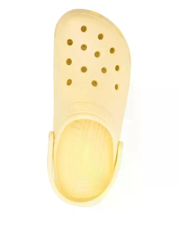 CROCS Perforated Heel-strap Slippers