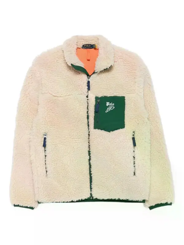 Polo Ralph Lauren Fleece-pocket Zip-up Jacket