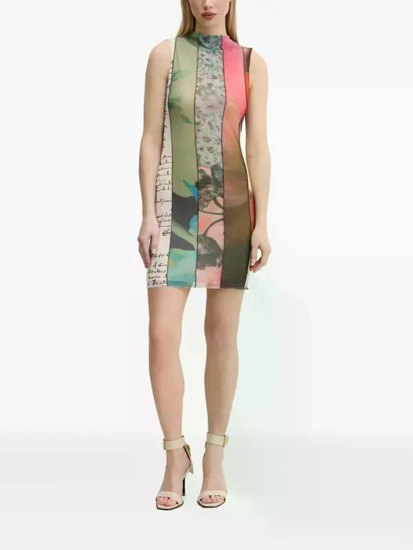 Desigual Paneled Mini Dress