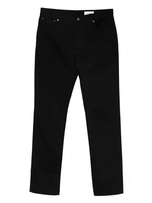 Alexander McQueen Five-pocket Straight Leg Jeans