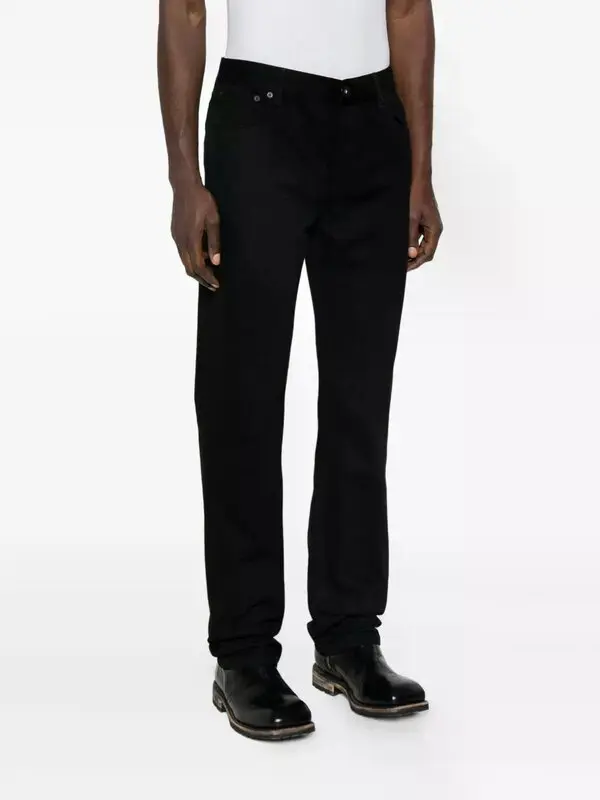 Alexander McQueen Five-pocket Straight Leg Jeans