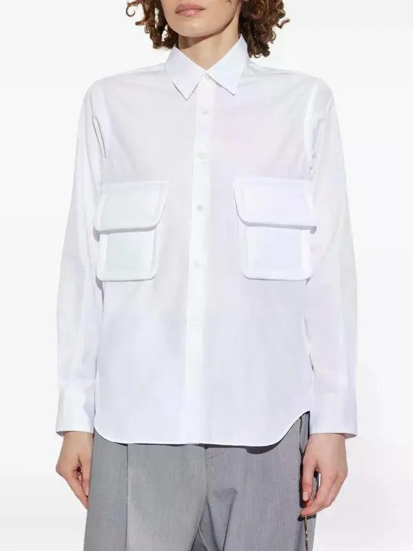 Comme Des Garçons Double-pocket Shirt