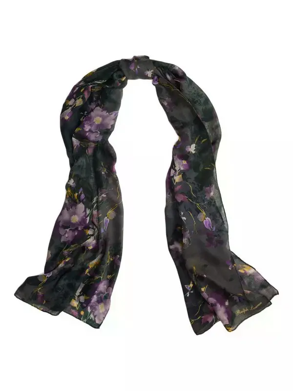 Ralph Lauren Floral-print Scarf