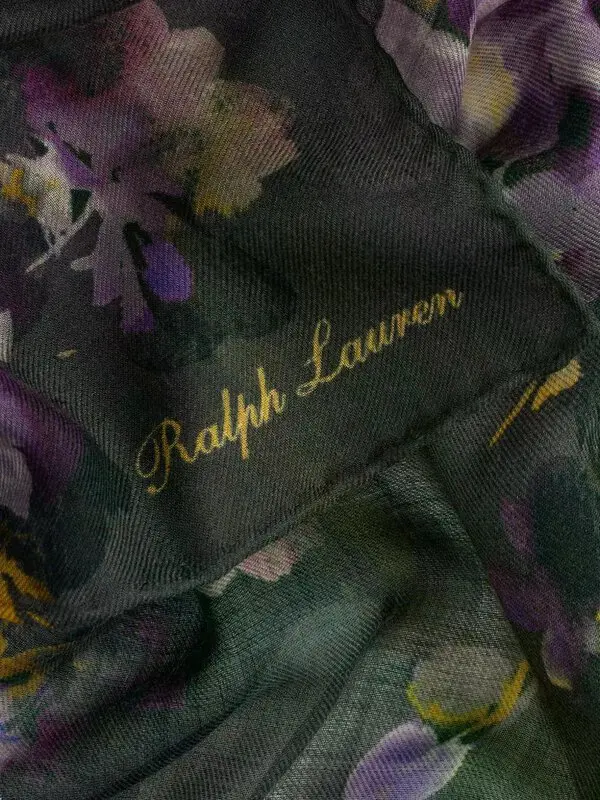 Ralph Lauren Floral-print Scarf