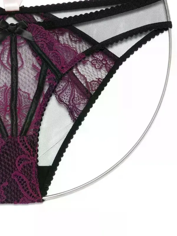 Agent Provocateur Rozlyn Lace-paneled Briefs