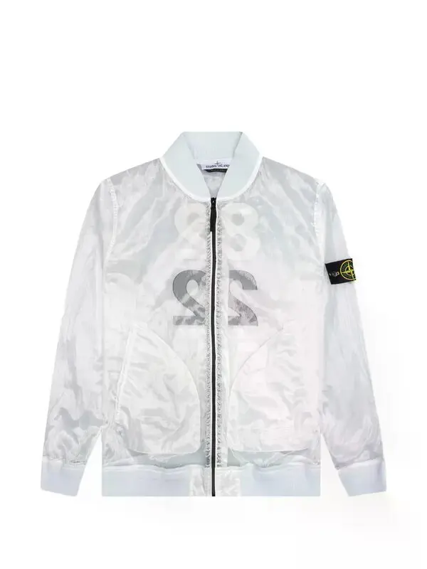 Stone Island Bomber Jacket 433q2 - White