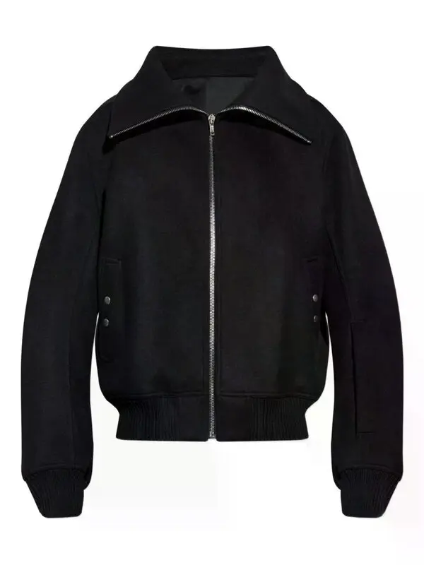 Rick Owens High-neck Wool Jacket