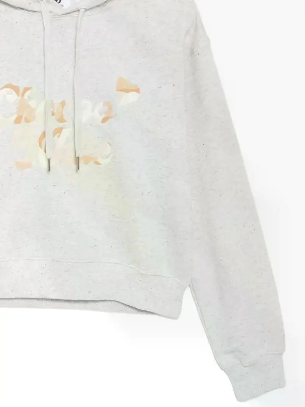CHOCOOLATE Logo-embroidered Hoodie - Grey