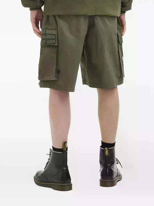 Alpha Industries Logo-patch Cargo Shorts