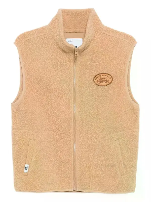 CHOCOOLATE Logo-embroidered Gilet