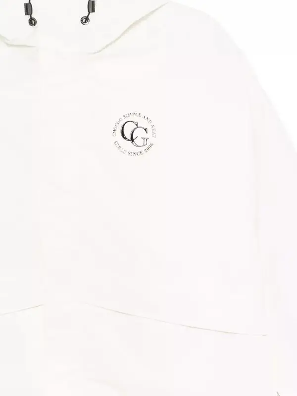 CHOCOOLATE Logo-printed Jacket - White