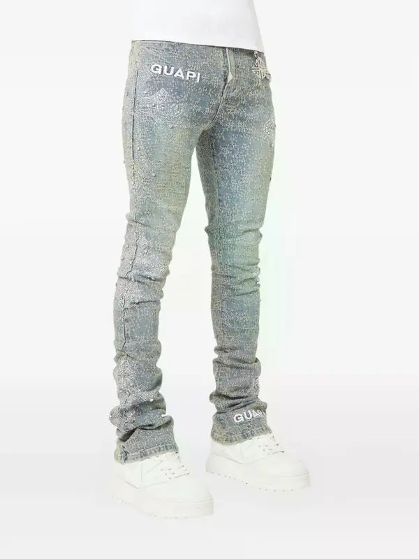 GUAPI Crystal-cross Jeans